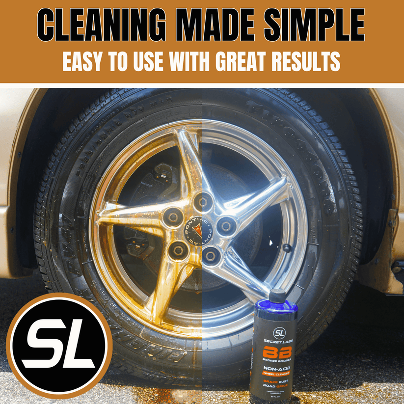 Bronze Bomber Non-Acid Wheel Cleaner – Secret Labs